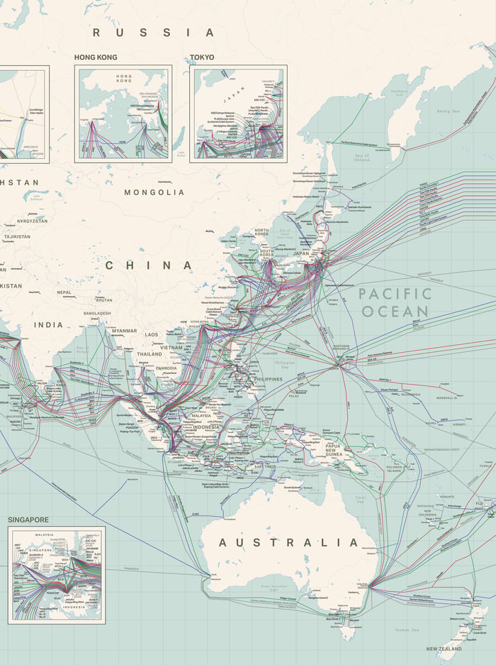 TeleGeography's 2026 Submarine Cable Map
